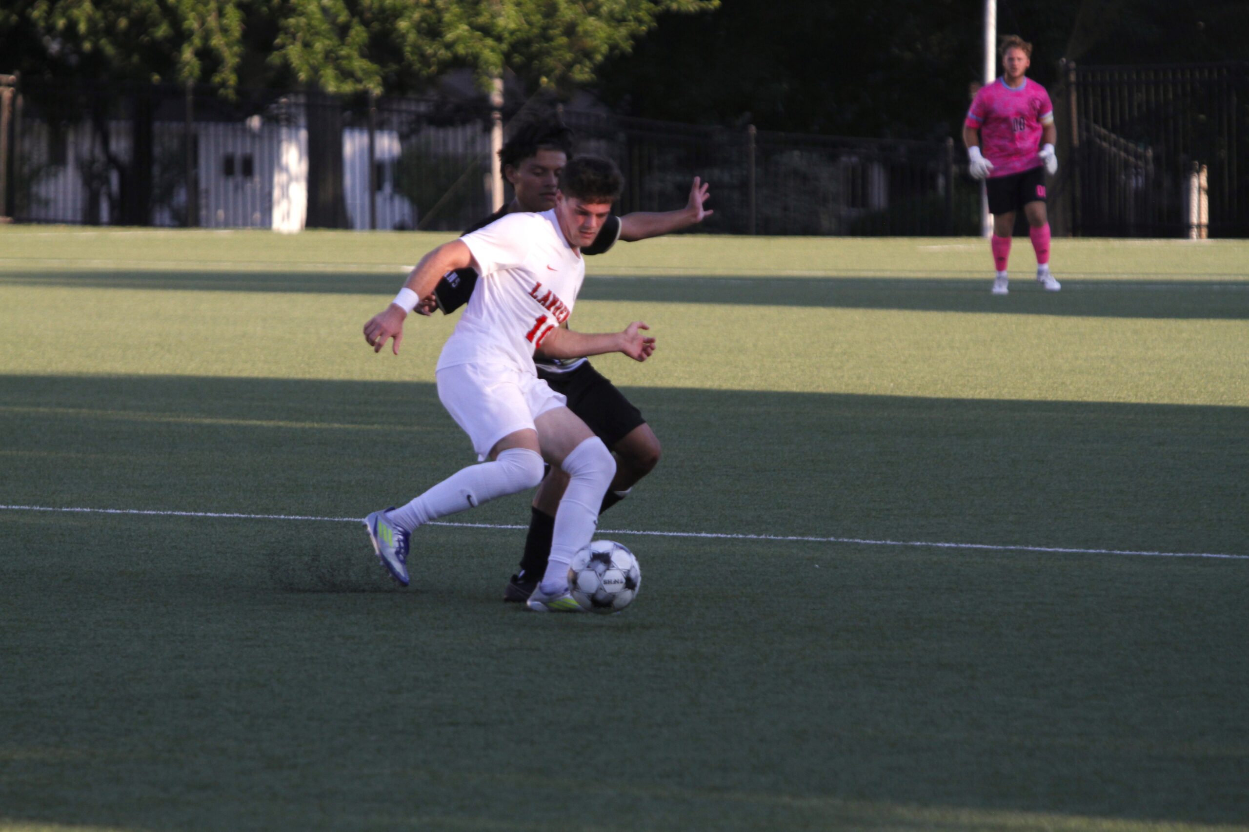 Lawrence’s Sandefur starts senior soccer season with hat trick | News ...